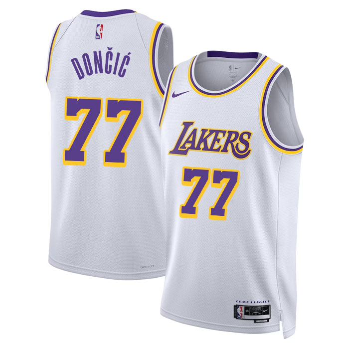 KODYSPORTS Premium Basketball Luka Doncic 77 Los Angeles Lakers 2024-25 ...